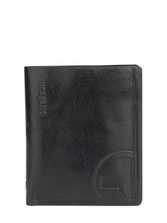 Men's leather wallet black Strellson | Soulz.lt
