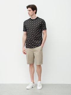 Vyriški marškinėliai tr.r. juoda BOSS | Soulz.lt