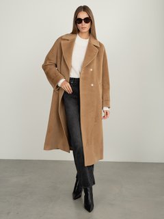 Moteriškas paltas ruda TERESA TARDIA | Soulz.lt